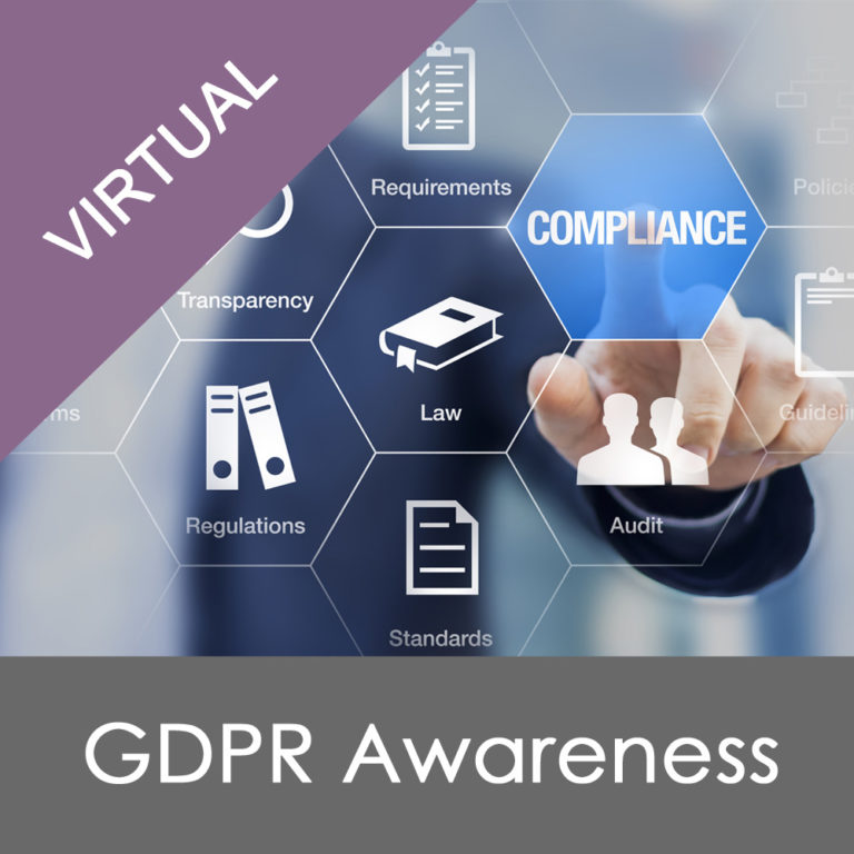 GDPR Awareness Training - VIRTUAL CLASSROOM - Quality Cert